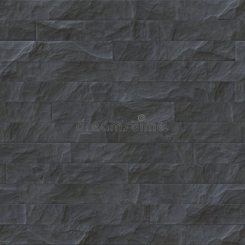 Seamless Slate Bricks stock illustration. Illustration of abstract ...