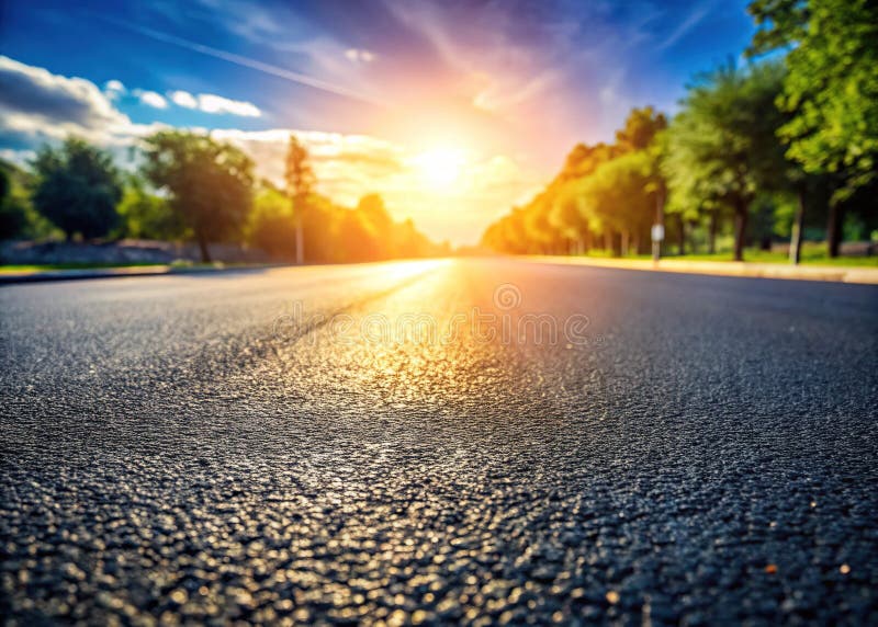 Seamless Smooth Asphalt Road Texture Background Perfect for ...