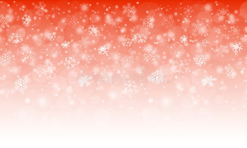 Seamless Snow Fall Background Stock Vector - Illustration of abstract ...