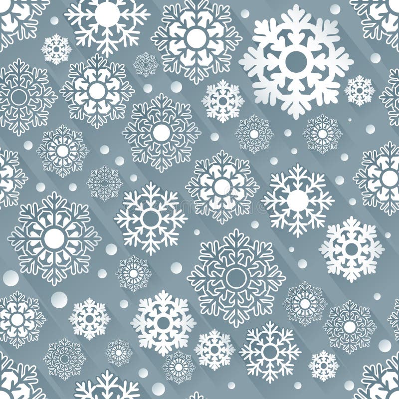 Seamless winter pattern. stock vector. Illustration of repeating - 35367629
