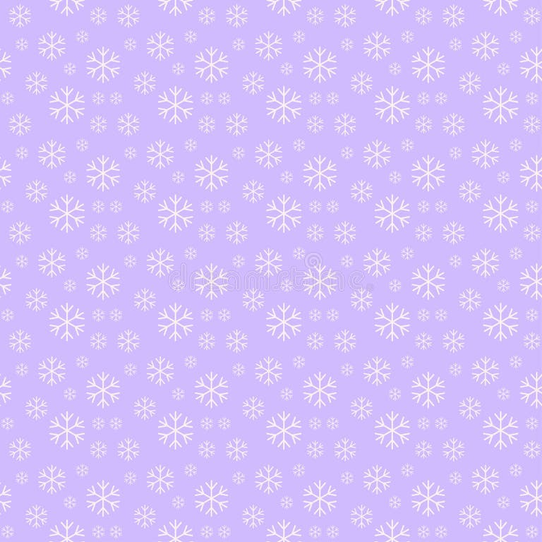 Seamless snowflake pattern stock illustration. Illustration of element ...