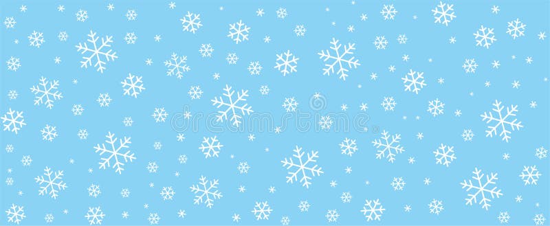 Seamless of Snowflake and Star, Vector Illustration Background Stock ...