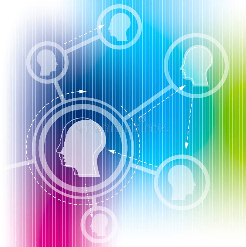 Seamless Social Media Pattern Stock Vector - Illustration of global ...