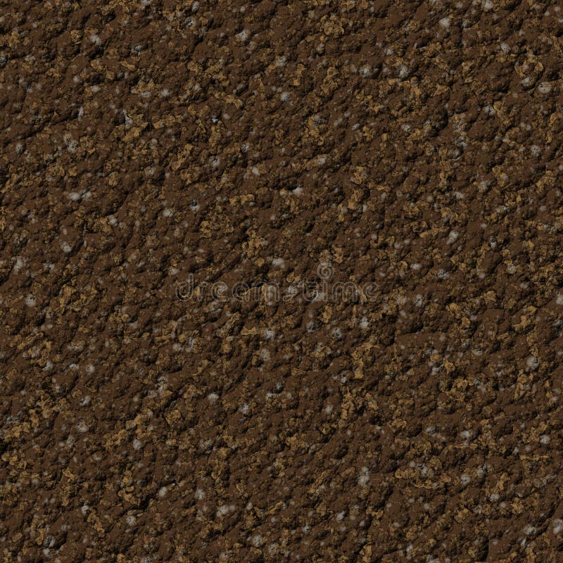 Seamless Soil Layers. Layered Dirt Clay, Ground Layer with Stones and ...