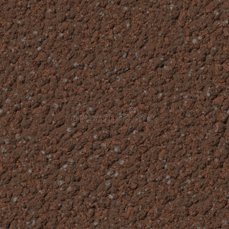 Seamless Soil Surface Pattern Stock Illustration - Illustration of ...