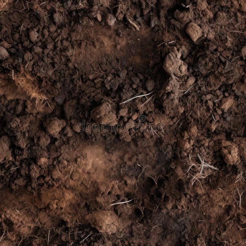 Seamless soil texture stock illustration. Illustration of square ...
