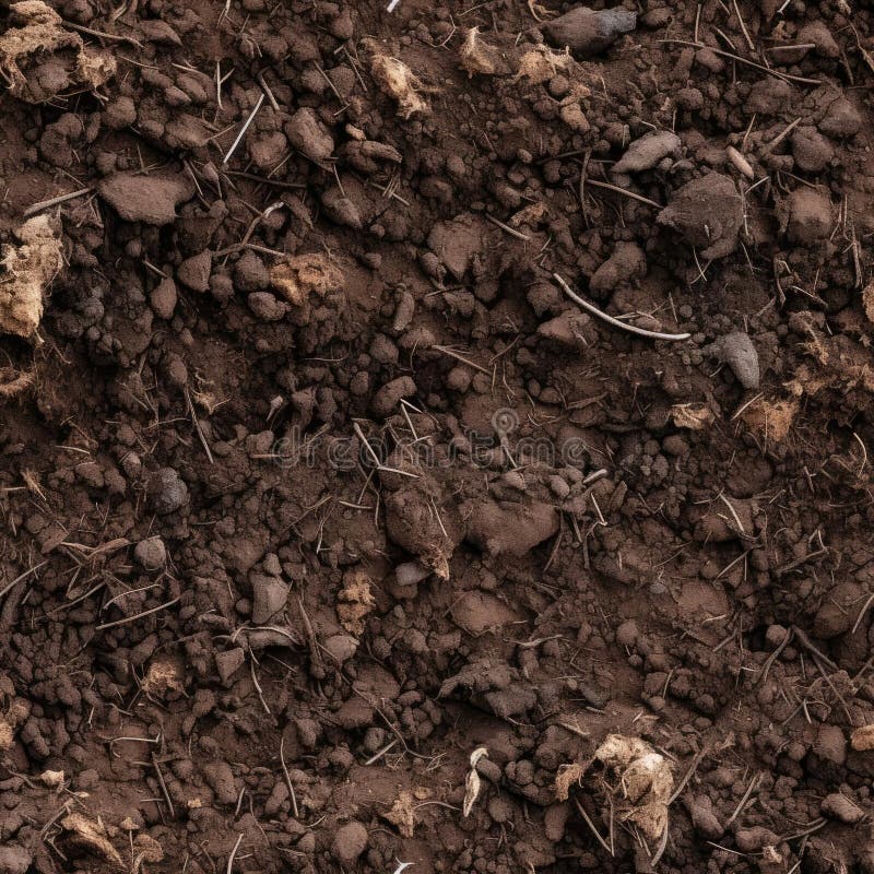 Seamless soil texture stock illustration. Illustration of field - 289172773