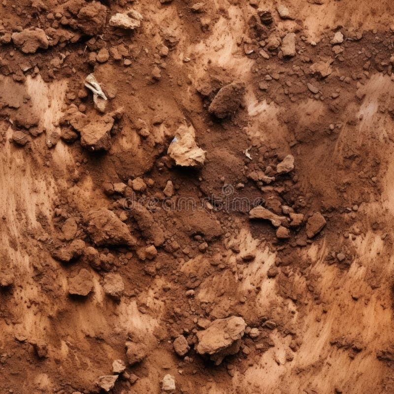 Seamless soil texture stock illustration. Illustration of landscape ...