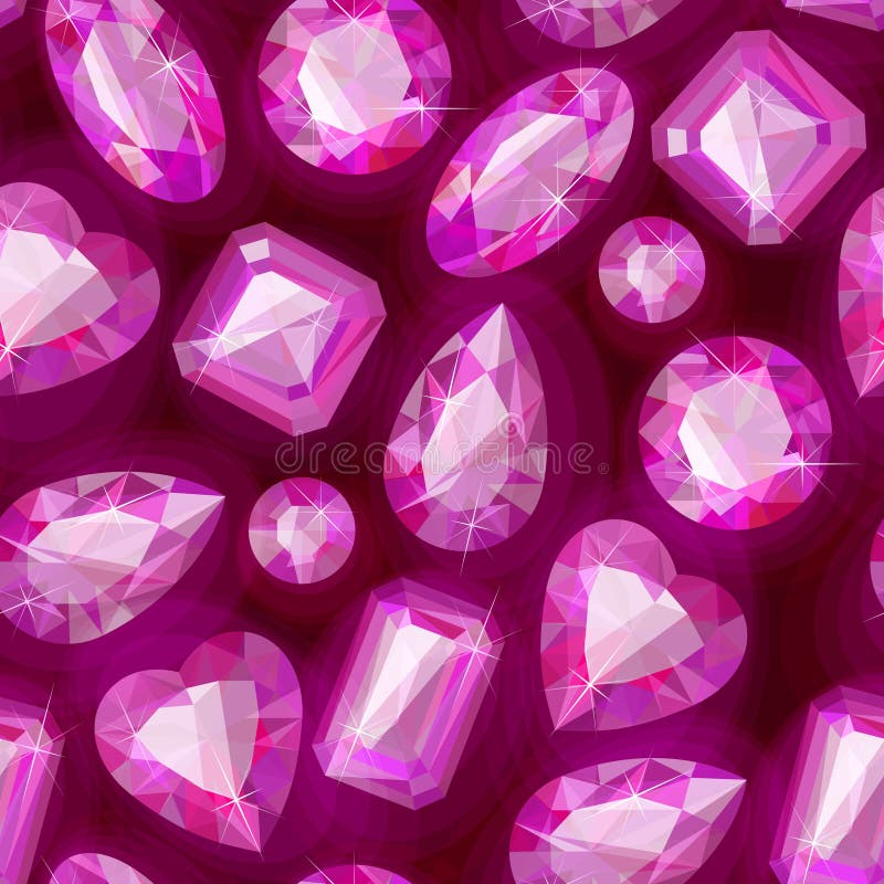 Pink Sparkling Gems Stock Illustrations – 169 Pink Sparkling Gems Stock ...