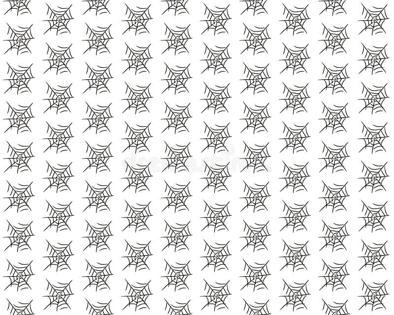 Seamless Spider Web Pattern Stock Vector - Illustration of abstract ... Seamless Spider Web Pattern Stock Vector - Illustration of abstract ...
