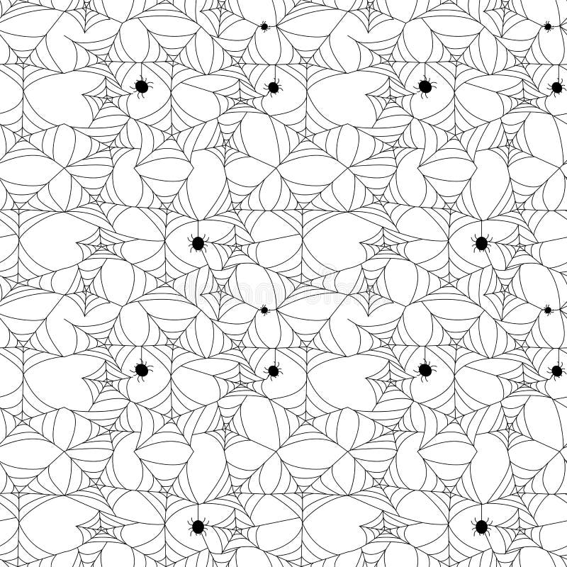 Repeating Spider Web Background Stock Illustrations – 559 Repeating ...