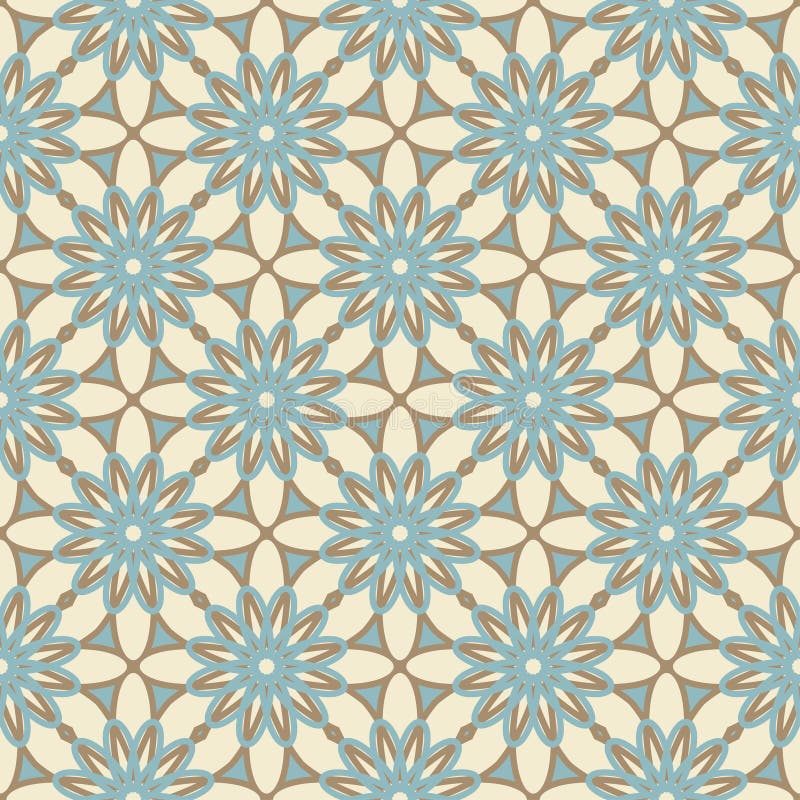 Seamless Spirograph Geometric Texture Background Pattern Stock Vector ...