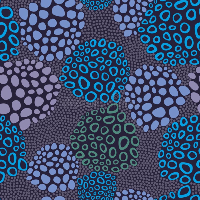 Seamless Spotted Pattern. Geometric Background with Colorful Dots ...