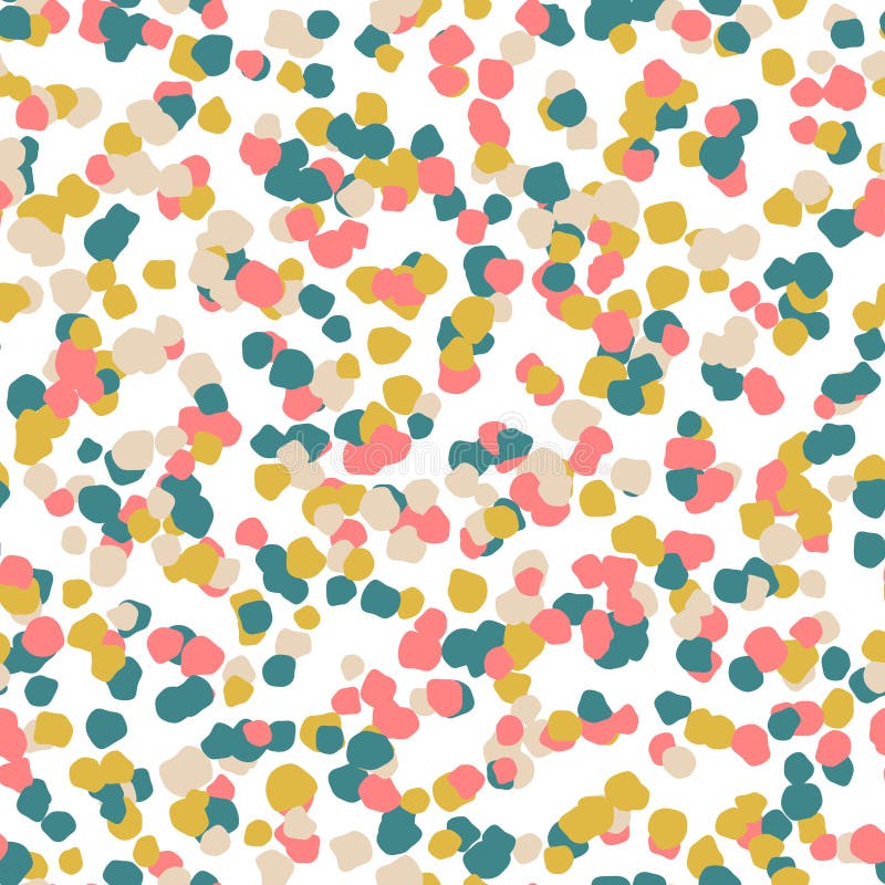 Seamless Spray Spots Texture. Colorful Grain Background. Bright Paint ...