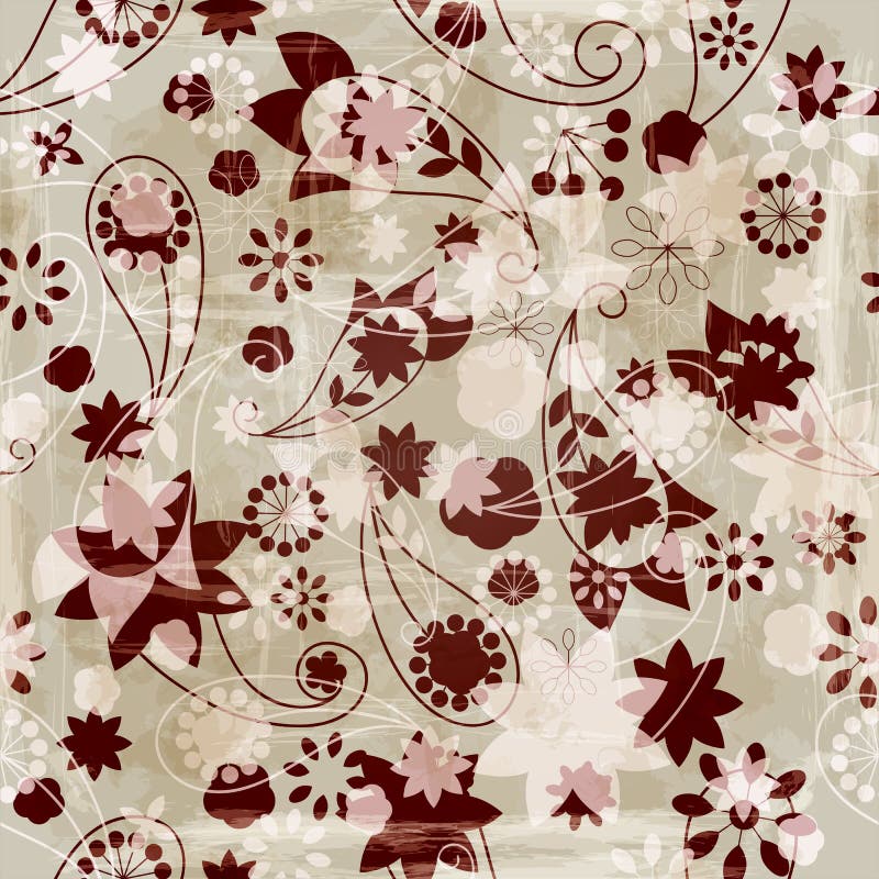 Seamless spring pattern stock vector. Illustration of paper - 23837718