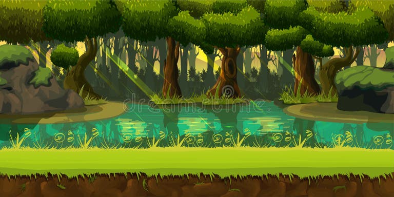 Cartoon Swamp Background Stock Illustrations – 6,319 Cartoon Swamp ...