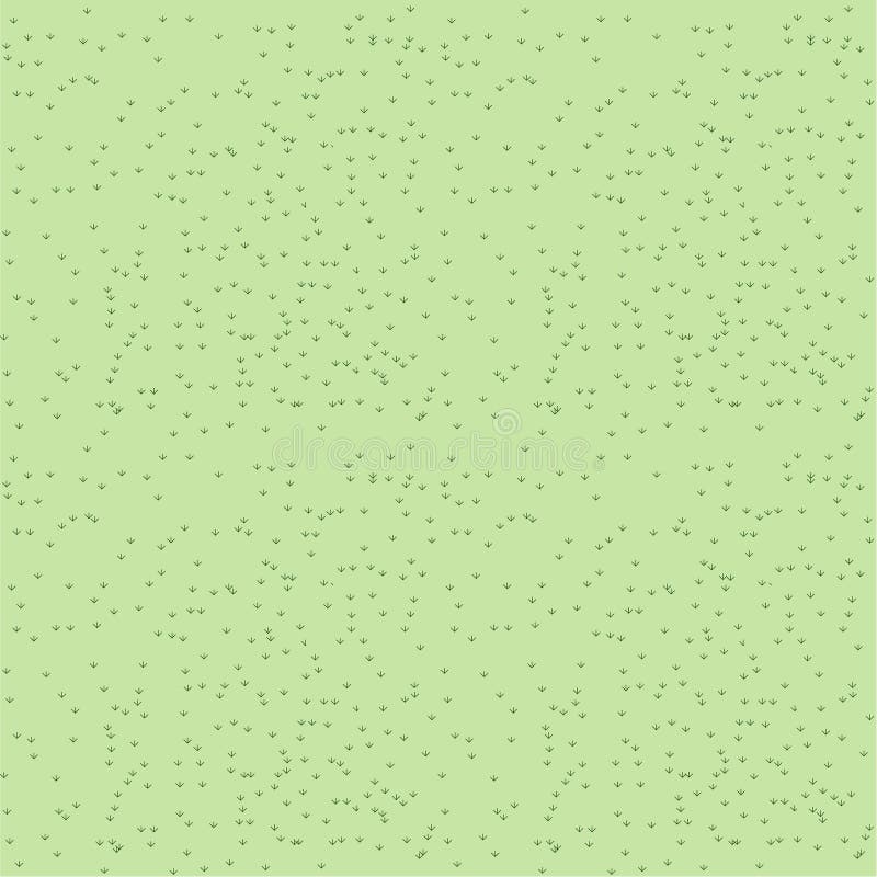 Seamless Spring Pattern. Geometric Triangles on a Green Background ...