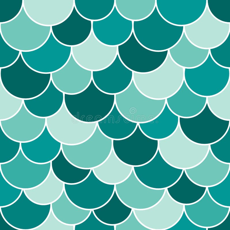 Seamless squama pattern stock vector. Illustration of background - 51395231