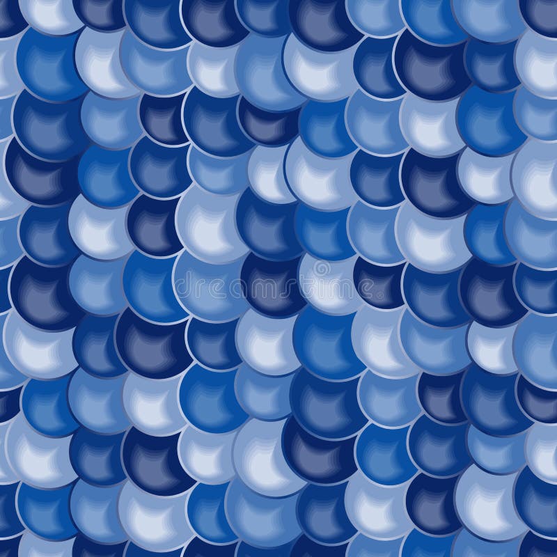 Seamless squama pattern stock vector. Illustration of grey - 97301288