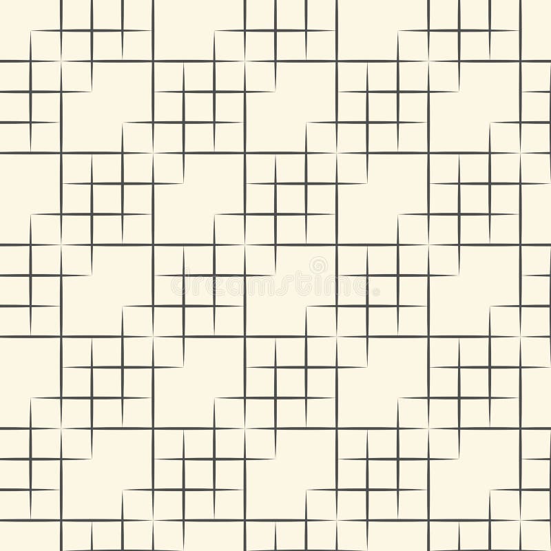 Seamless Square Background. Abstract Grid Texture Stock Vector ...