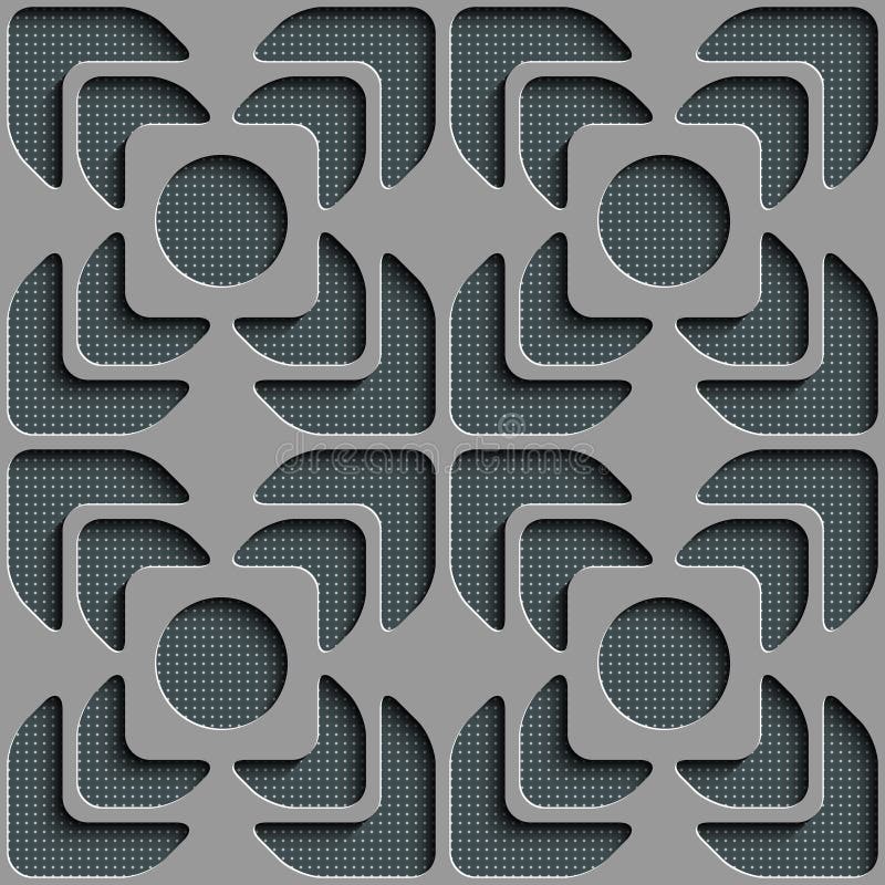 Seamless Square and Cross Pattern Stock Vector - Illustration of brick ...