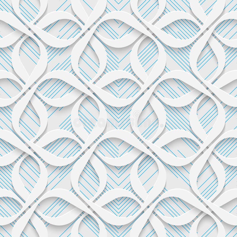 Seamless Square Design. Futuristic Tile Pattern Stock Vector ...