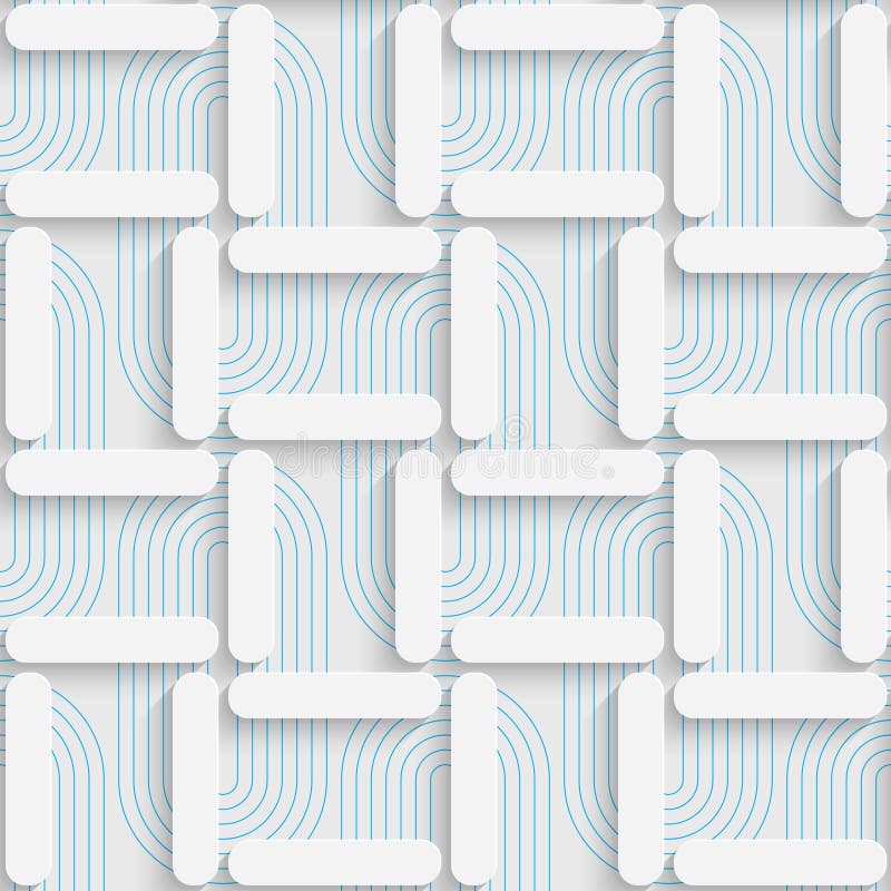 Seamless Square Design. Futuristic Tile Pattern Stock Vector ...
