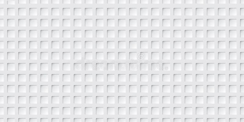 Seamless Square Groove Pattern Paper Cut Style Gray Background Graphic ...