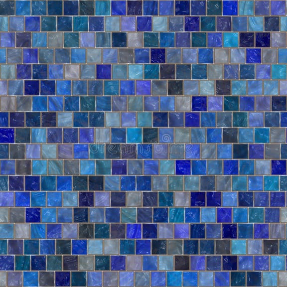 Seamless Square Mosaic Pattern Stock Illustration - Illustration of ...