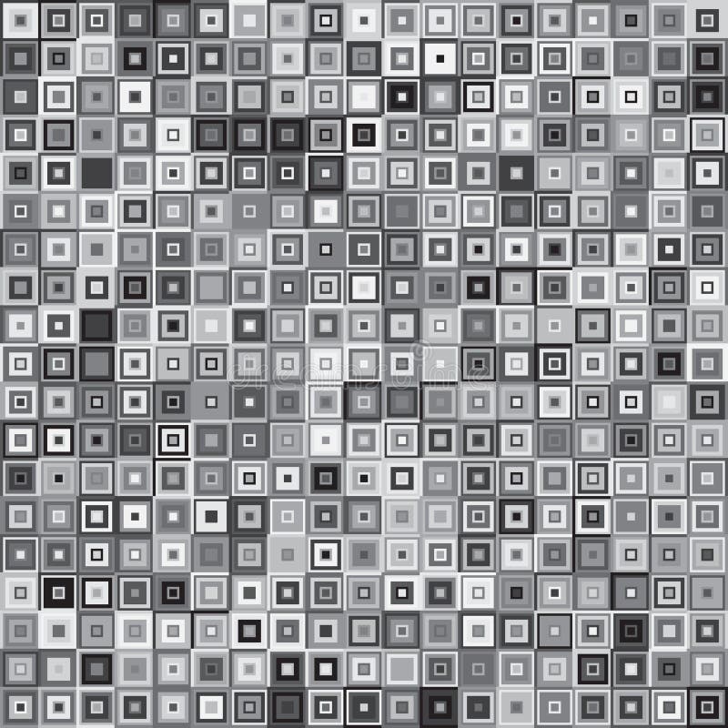 Seamless Square Mosaic Pattern - Vector Illustration Stock Vector ...