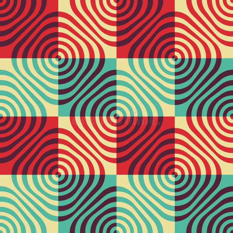 Seamless Square Pattern stock vector. Illustration of abstract - 93918377