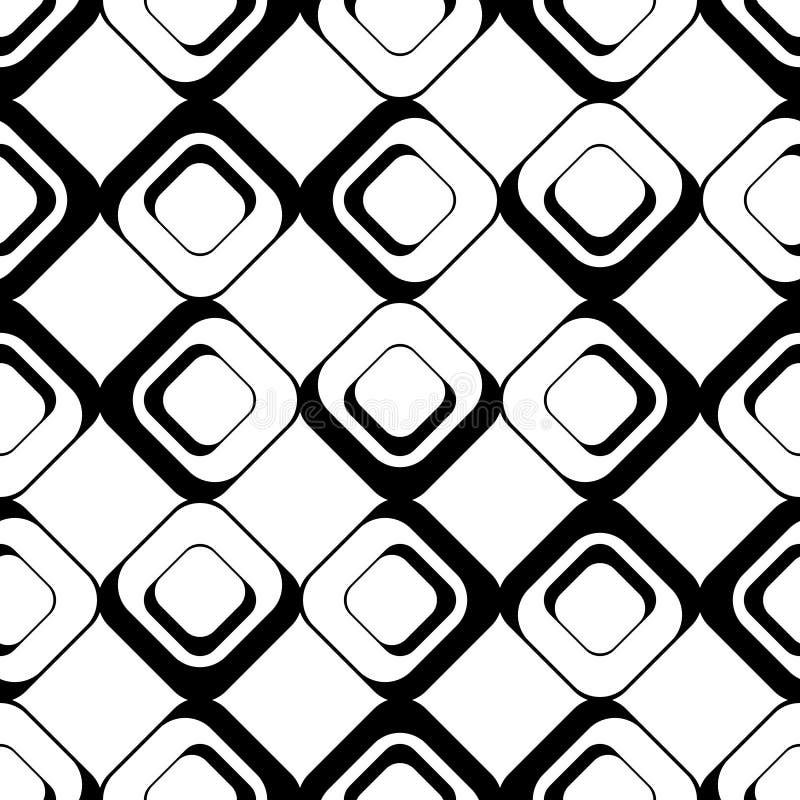 Seamless Square Pattern stock vector. Illustration of decorative - 92660341