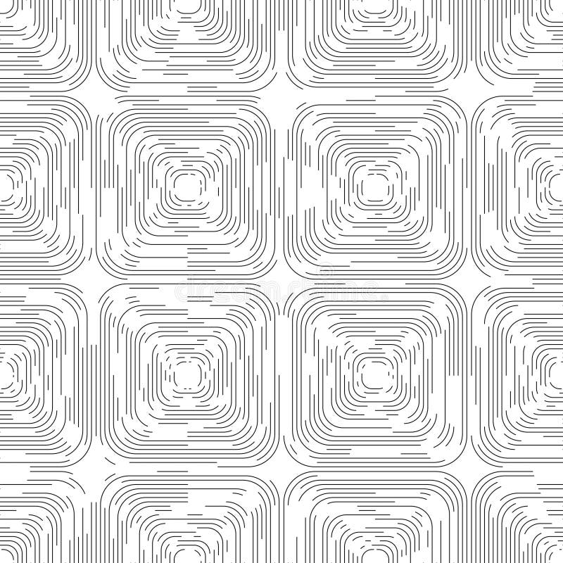 Seamless Square Pattern stock vector. Illustration of design - 94438829