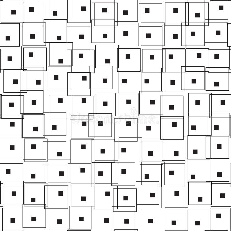 Seamless Square Pattern stock vector. Illustration of elegant - 94470182