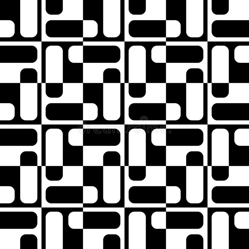 Seamless Square Pattern stock vector. Illustration of modern - 89064462