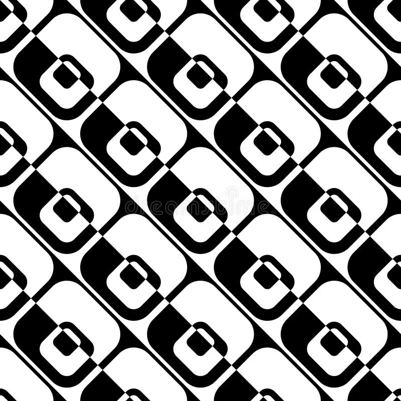 Seamless Square Pattern stock vector. Illustration of minimalistic ...
