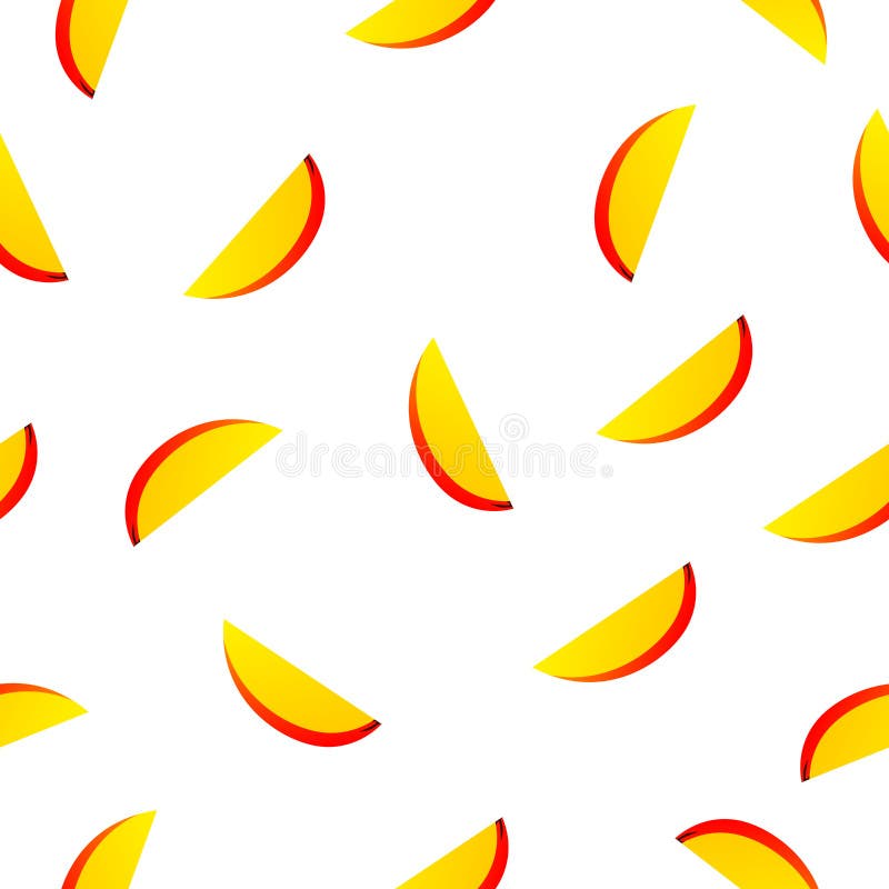 Seamless Square Pattern with Mango, Slice for Tiles Texture, , Plywood ...