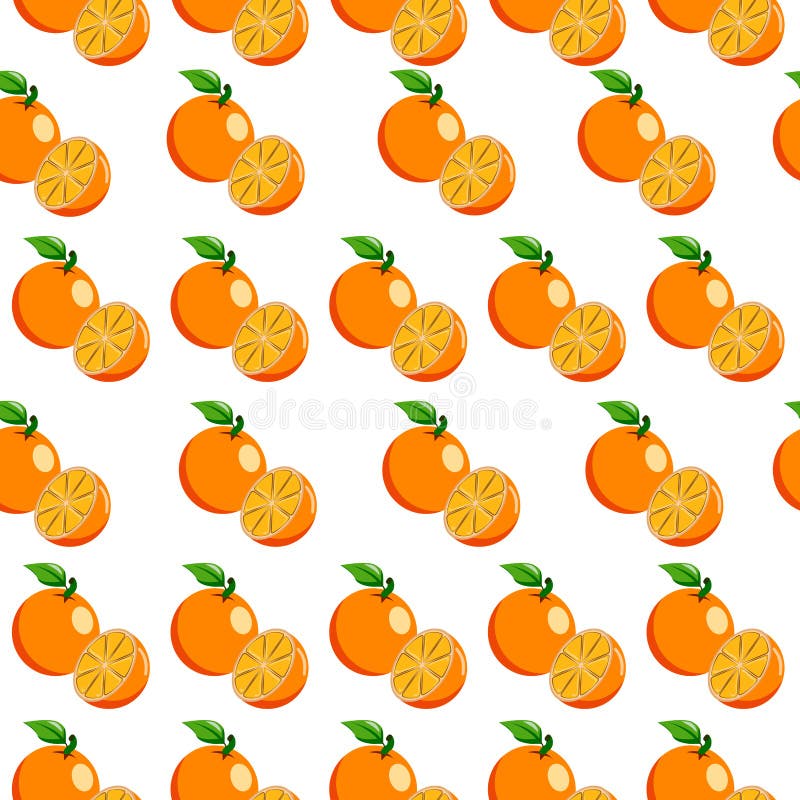 Seamless Square Pattern with Orange, Slice for Tiles Texture, , Plywood ...