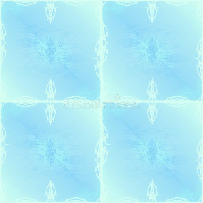 Seamless Square Pattern Pastel Blue and White Stock Illustration ...