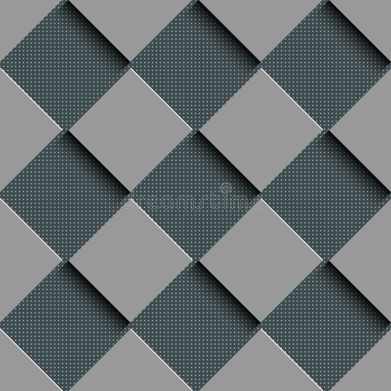 Seamless Square Pattern stock vector. Illustration of grid - 91414173