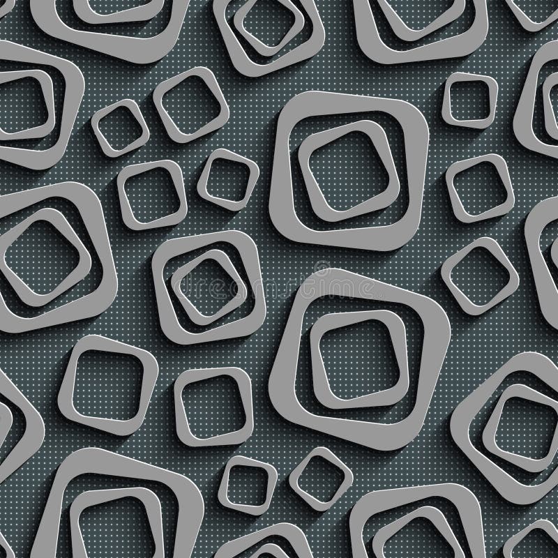 Seamless Square Pattern stock vector. Illustration of decorative - 91418695