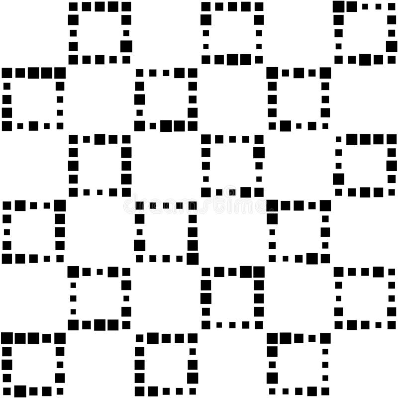 Seamless Square Pattern stock vector. Illustration of mosaic - 94456681