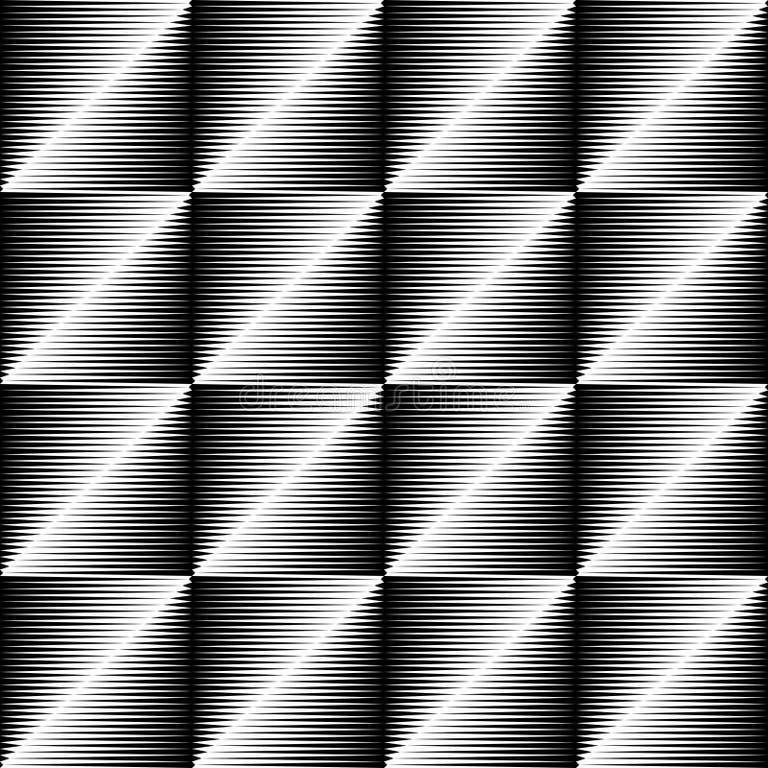Seamless Square and Stripe Pattern Stock Vector - Illustration of grid ...