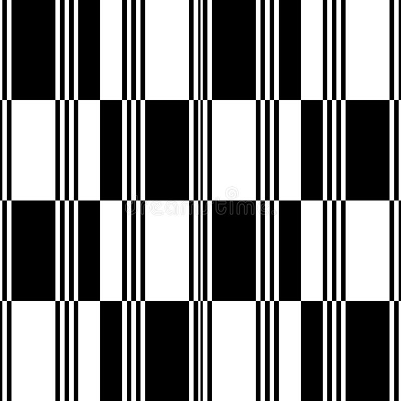 Seamless Square and Stripe Pattern Stock Vector - Illustration of brick ...