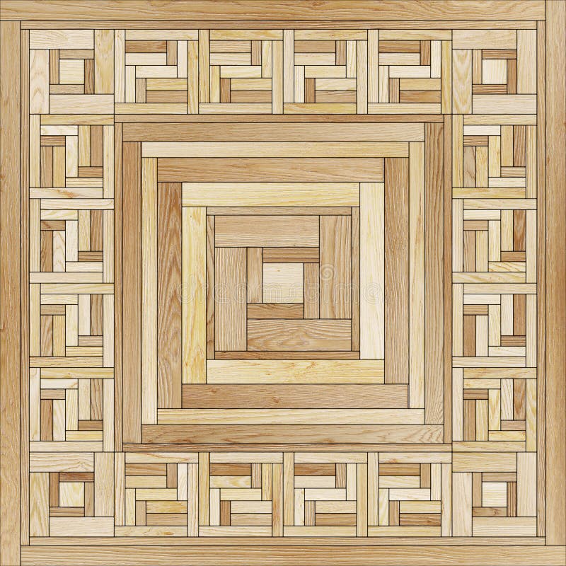 Seamless Square Tiles Wood Parquet Light Brown Stock Photo - Image of ...