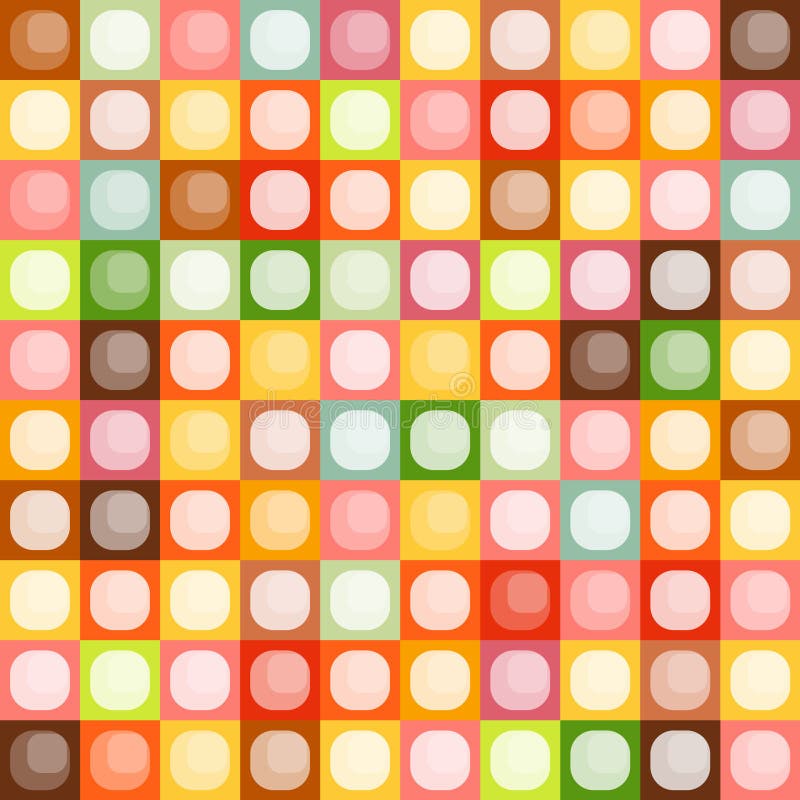 Seamless Squares Pattern stock illustration. Illustration of geometric ...