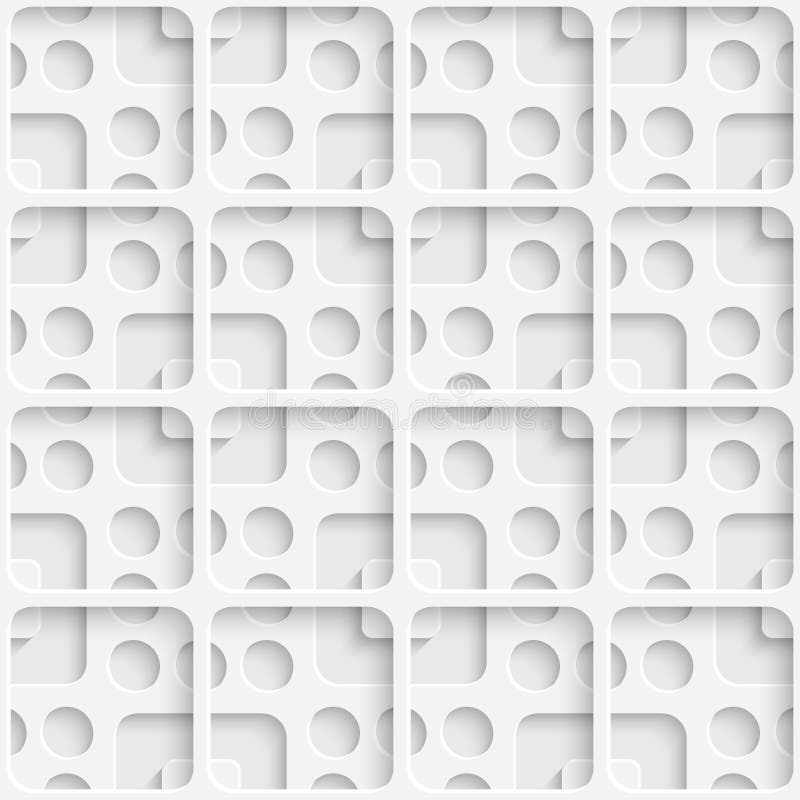 Seamless Squares Pattern stock vector. Illustration of modern - 86582406