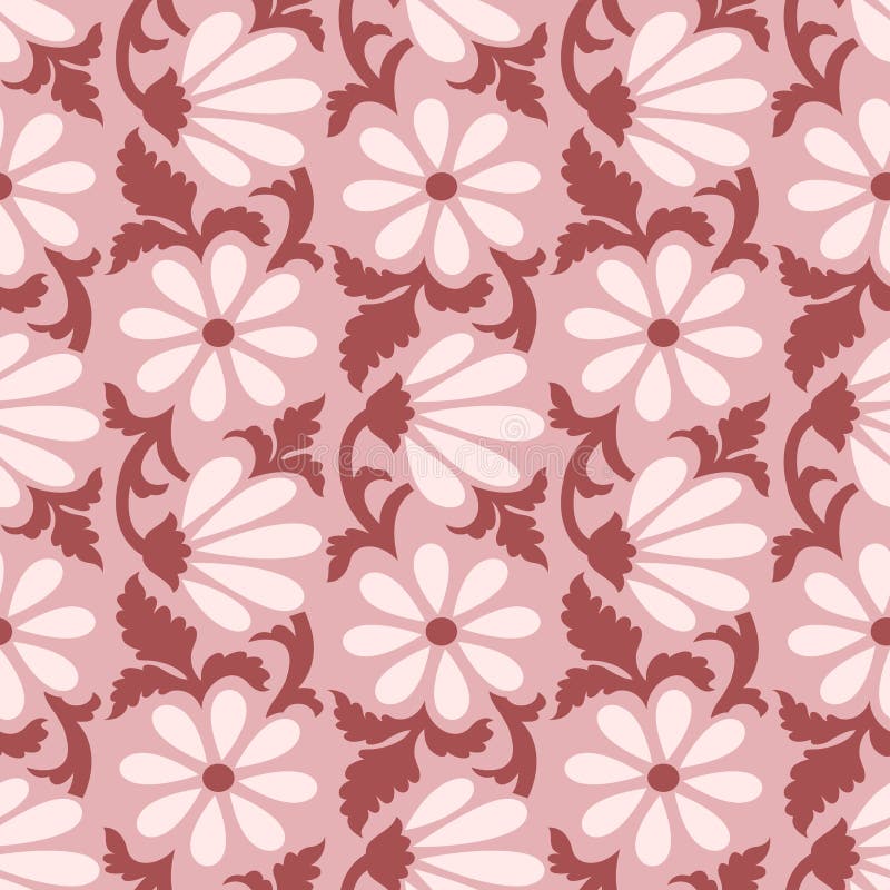 Seamless SSeamless Simple Floral Pattern Designimple Floral Pattern ...