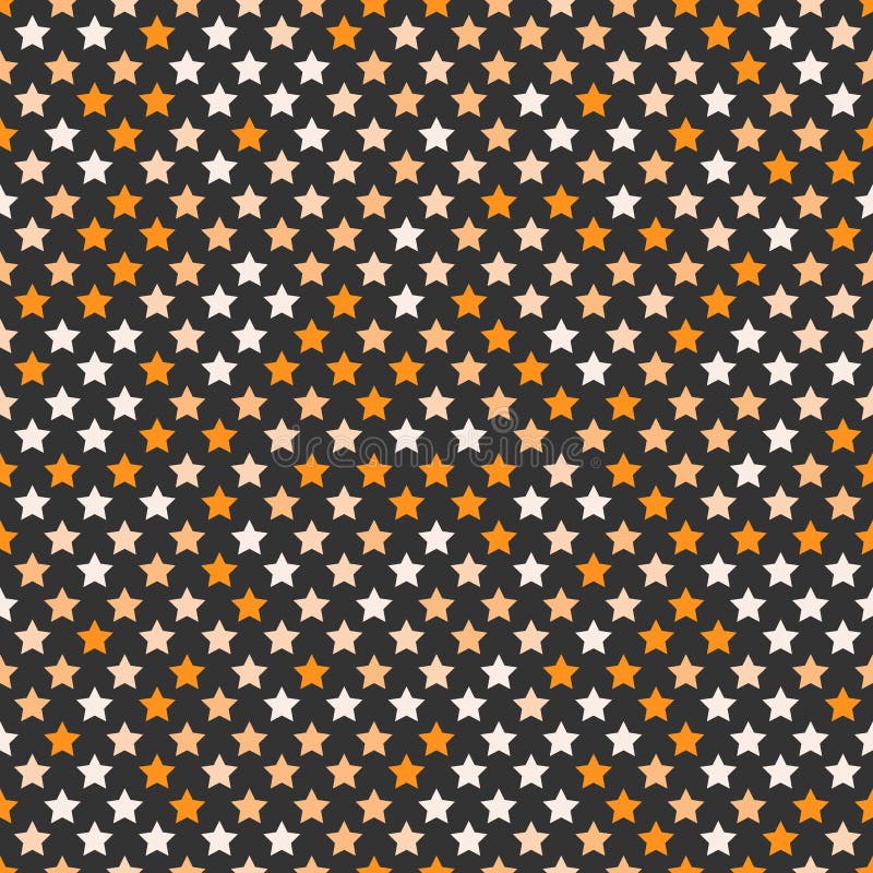 Seamless Star Pattern. Background with Stars of Different Shades Stock ...