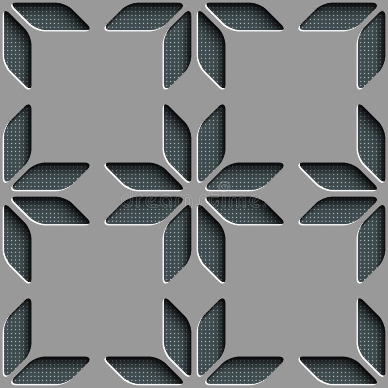 Seamless Star and Square Pattern Stock Vector - Illustration of ...